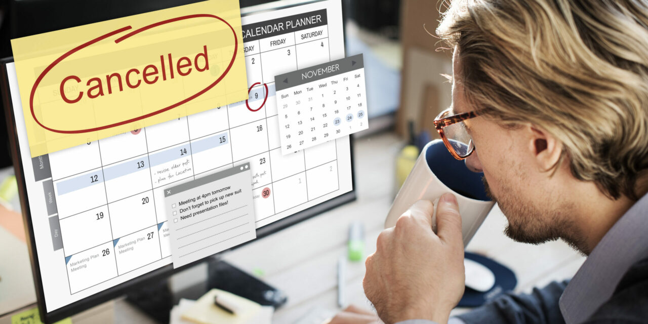 Dealing With Disappointment From Cancelled Events - HMC Healthworks